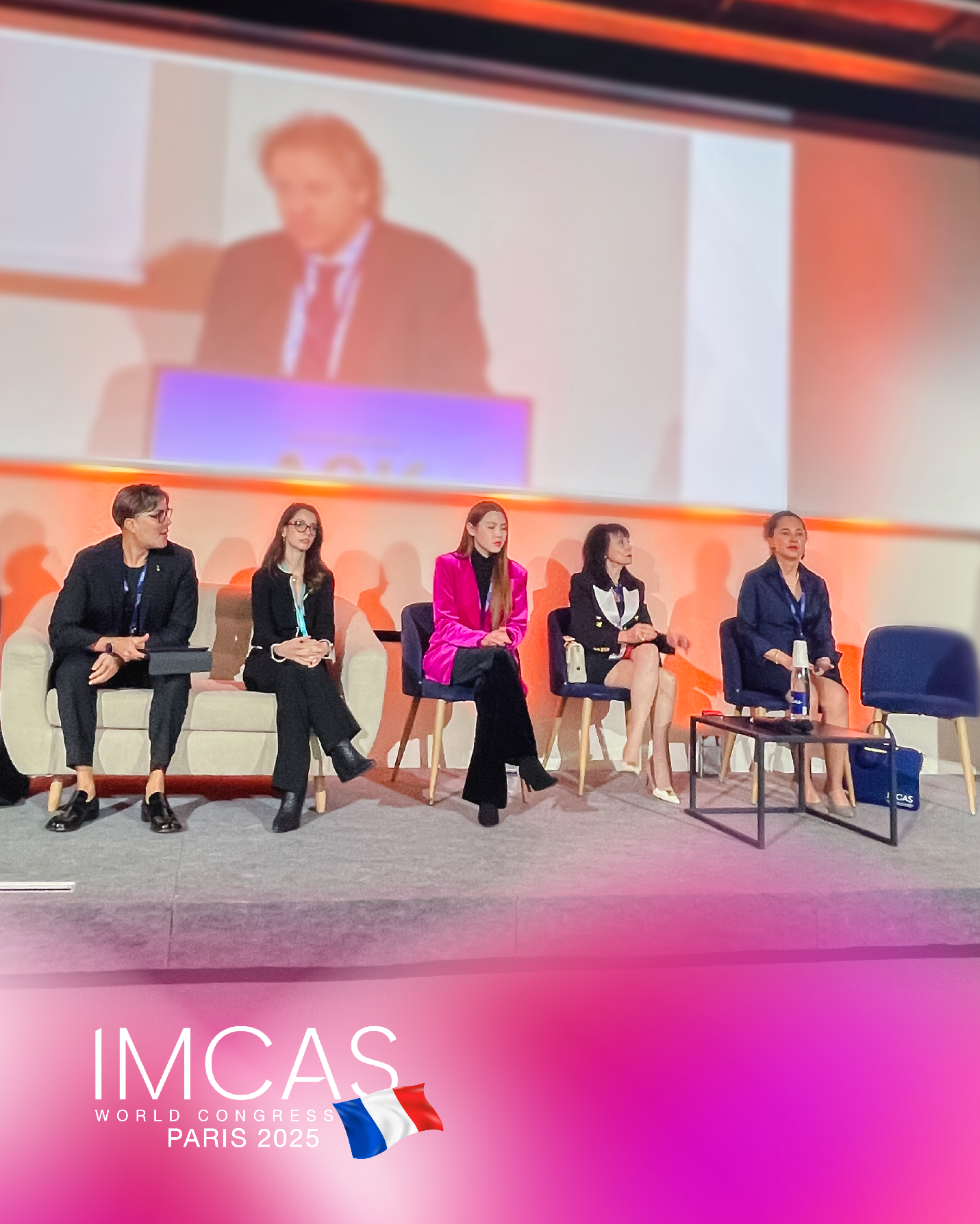 คุณหมอหนึ่งร่วมแชร์ประสบการณ์ในงาน IMCAS World Congress 2025